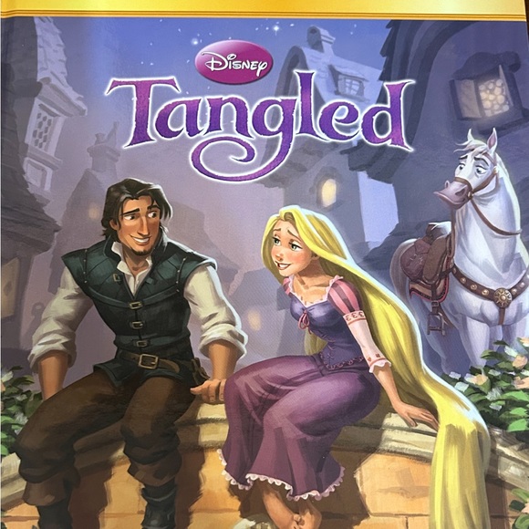 Other | Disneys Tangled Hard Cover Book | Poshmark